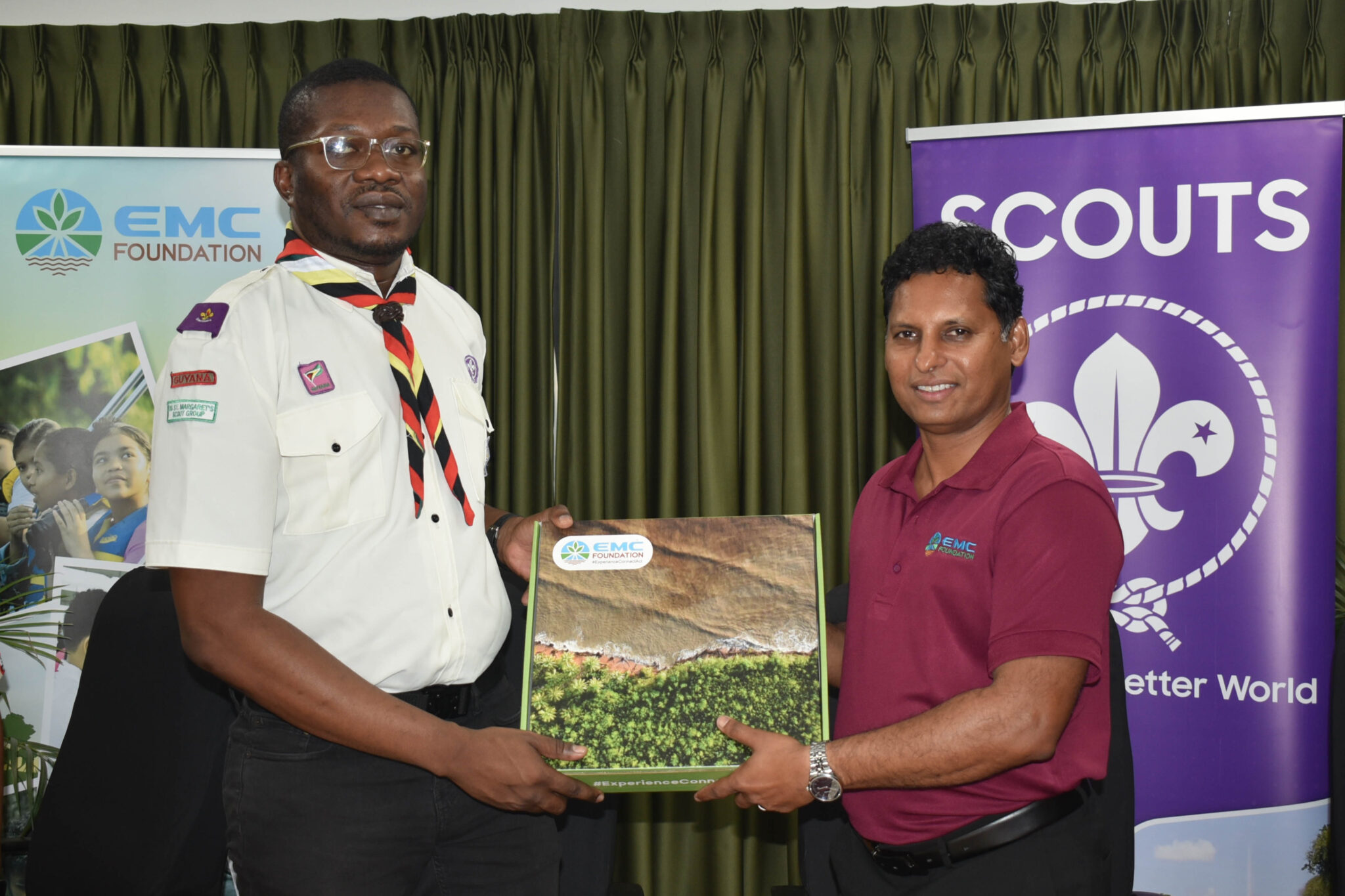 Empowering Young Environmentalists: EMC Foundation and Scouts Association of Guyana Sign ...